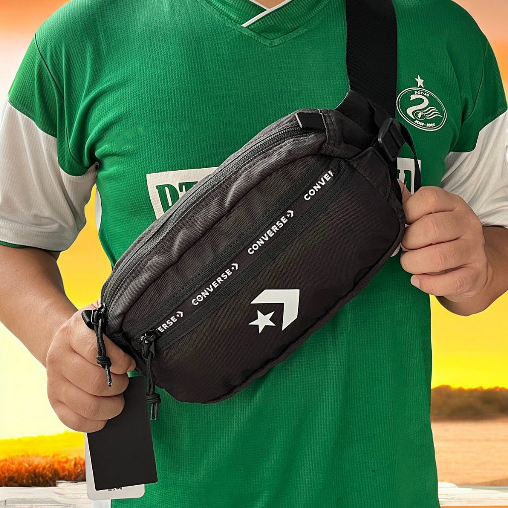 Jual Converse Sling Bag 10025361-A01 Pria ORIGINAL | Shopee Indonesia