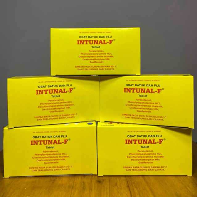 Jual INTUNAL-F 1 BOX isi 25 STRIP MURAH GROSIRR | Shopee Indonesia