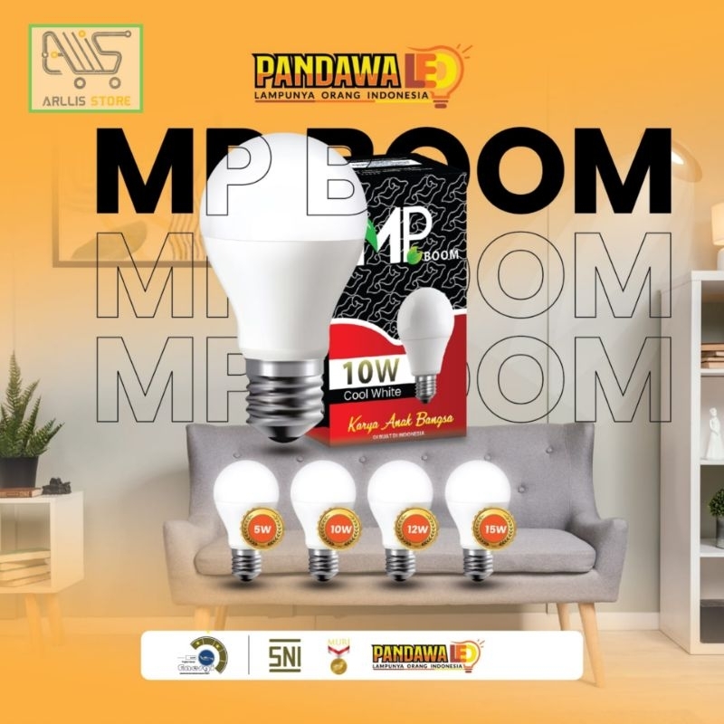 Jual Lampu Pandawa Led MP Boom Bulb SNI | Shopee Indonesia