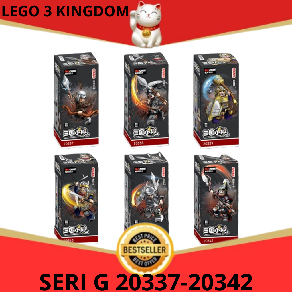 Jual LEGO THREE KINGDOM SAMKOK 3 RAJA BAIMA CONGYI DANYANG BING XIAN ...