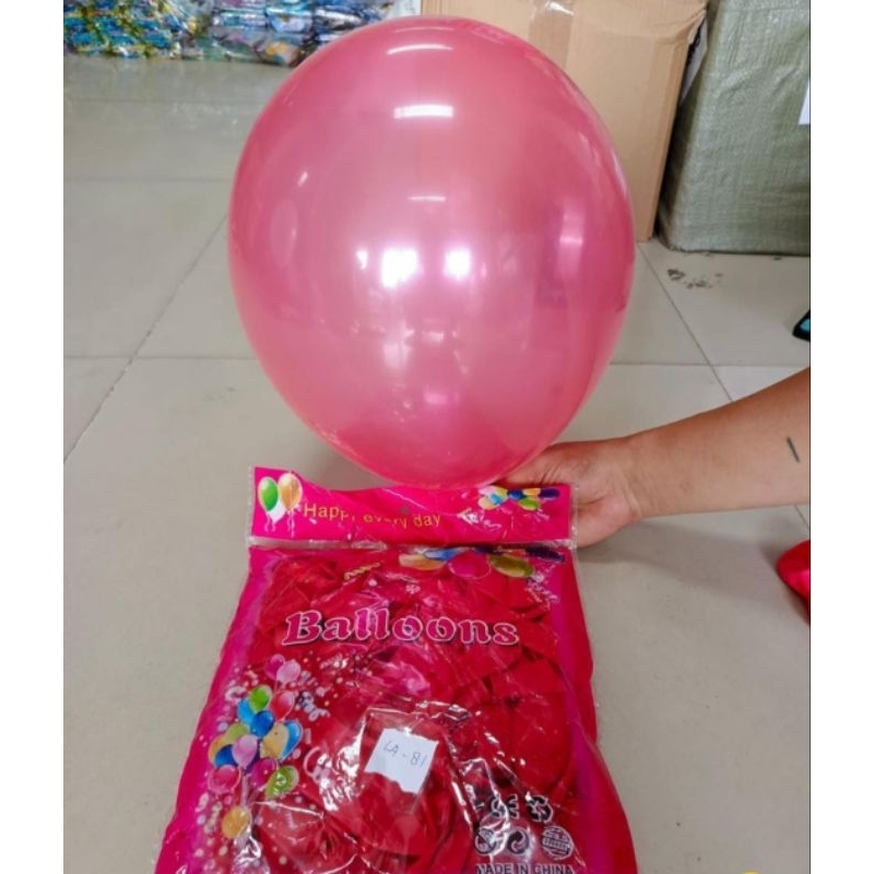 Jual BALON MERAH PUTIH POLOS ( ISI 100 PCS) | Shopee Indonesia