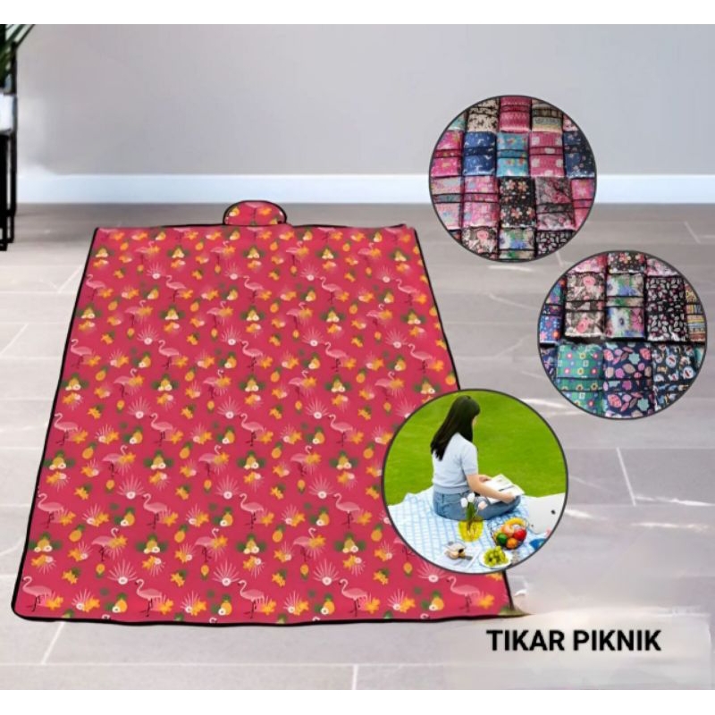 Jual Tikar piknik/Tikar lipat waterproof 120x150cm | Shopee Indonesia