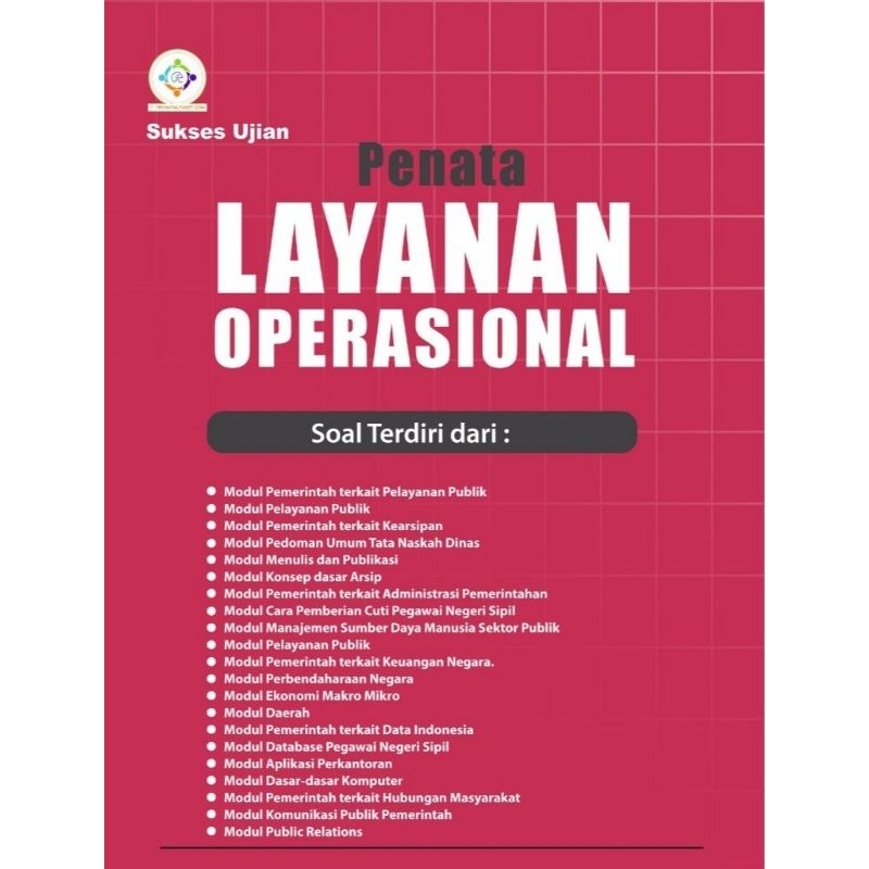 Jual Buku Penata Layanan Operasional (CPNS PPPK 2024) | Shopee Indonesia