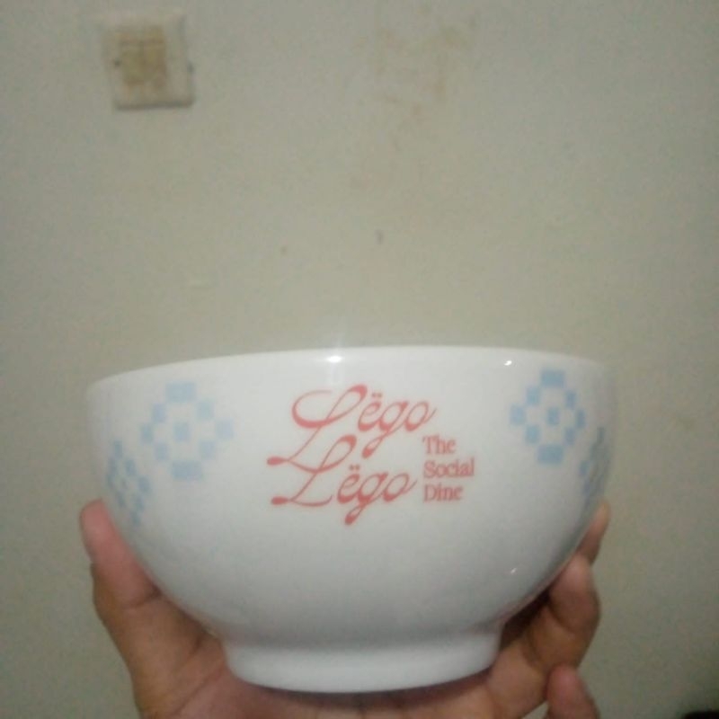 Jual mangkok custom bisa pakai logo sendiri dan tulisan serta bisa ...