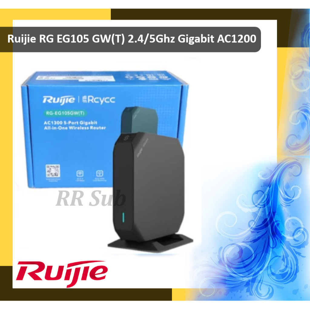 Jual Ruijie RG EG105GW(T) Dual band Wireless AC Router 1200Mbps WIFI 5 - Gigabit Wireless Indoor ...