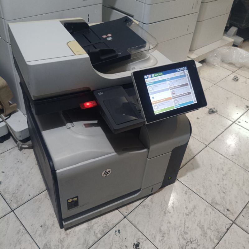 Jual Printer Hp Laserjet 500 M575dn Duplek Network Scan Copy F4 Color