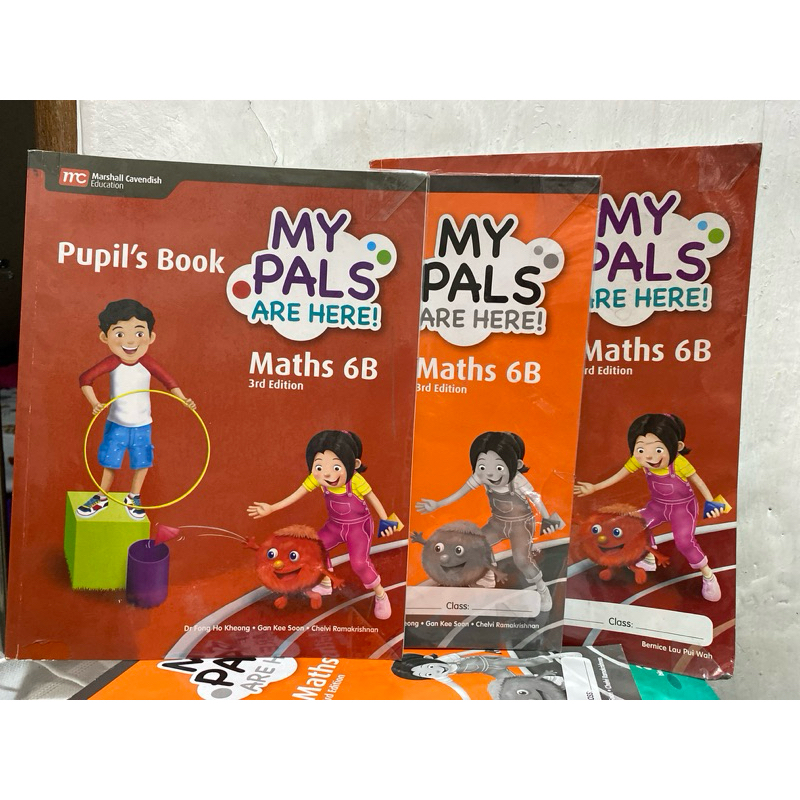 Jual MY PALS ARE HERE MATHS 6B pupils book, homework, workbook | Shopee ...