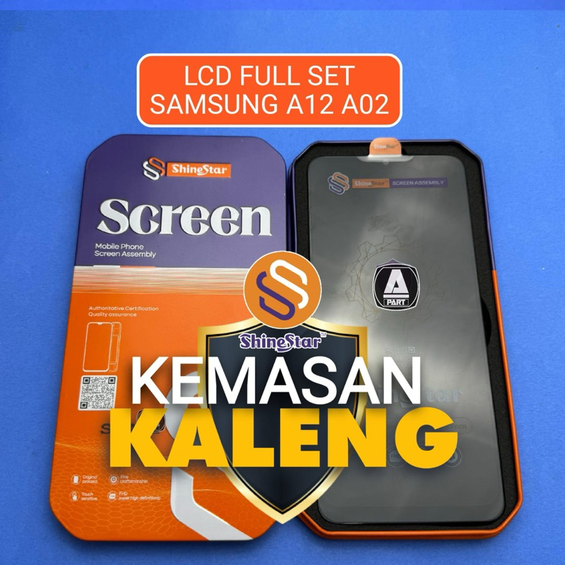 Jual LCD SAMSUNG A12 / SAMSUNG A02 SHINESTAR PACKING KALENG | Shopee ...