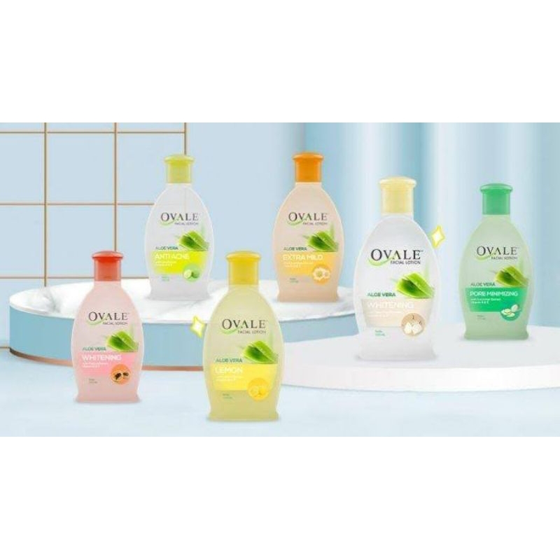 Jual Toner Pembersih Wajah OVALE Facial Lotion | Shopee Indonesia