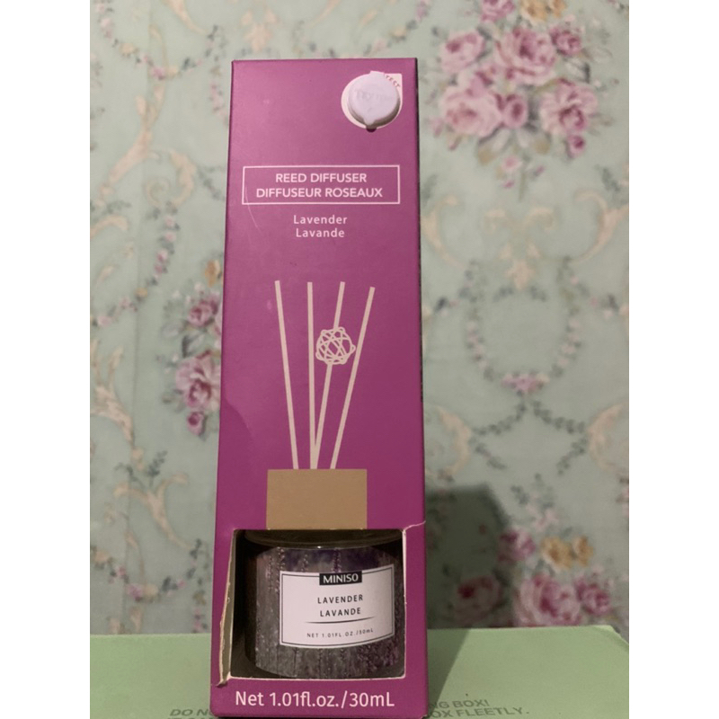 Jual AROMA TERAPHY DIFFUSER MINISO REED DIFFUSER DIFFUSEUR ROSEAUX ...