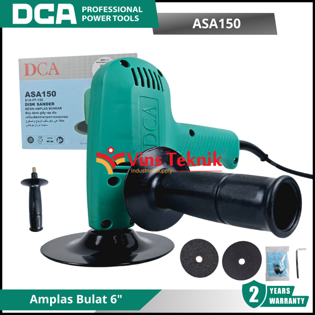 Jual Mesin Amplas Bulat Disc Sander 6" ASA 150 DCA ASA150 | Shopee ...