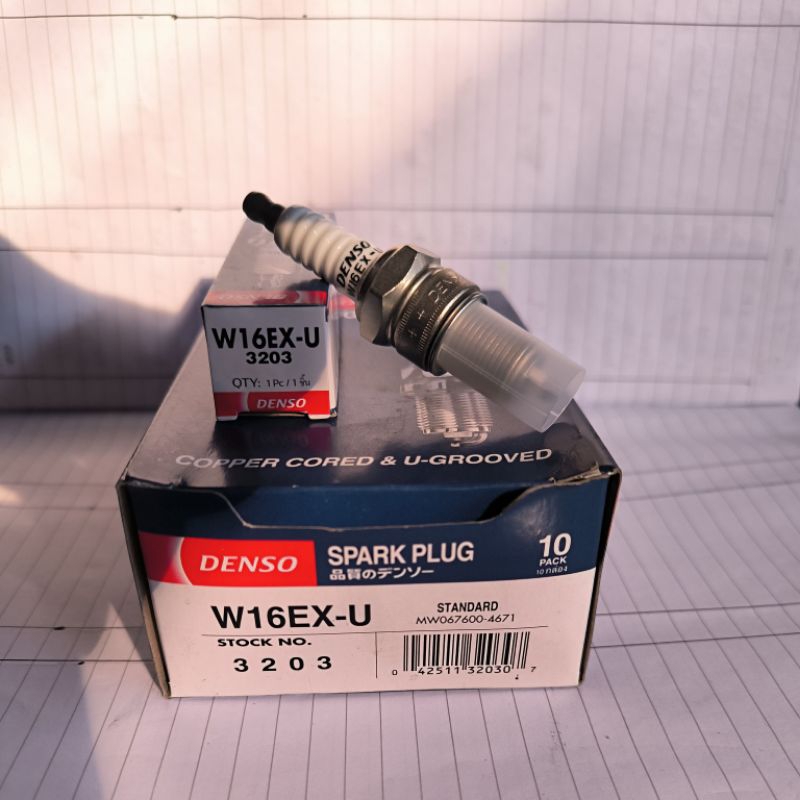 Jual Busi Futura karbu T120ss karbu Denso Asli ORIGINALW16EX-U ORI ...