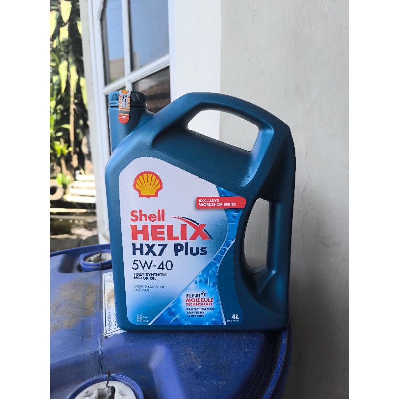 Jual OLI MOBIL SHELL HX7 4L SAE 5w-40 UNTUK BENSIN DAN SOLAR, MOBIL ...