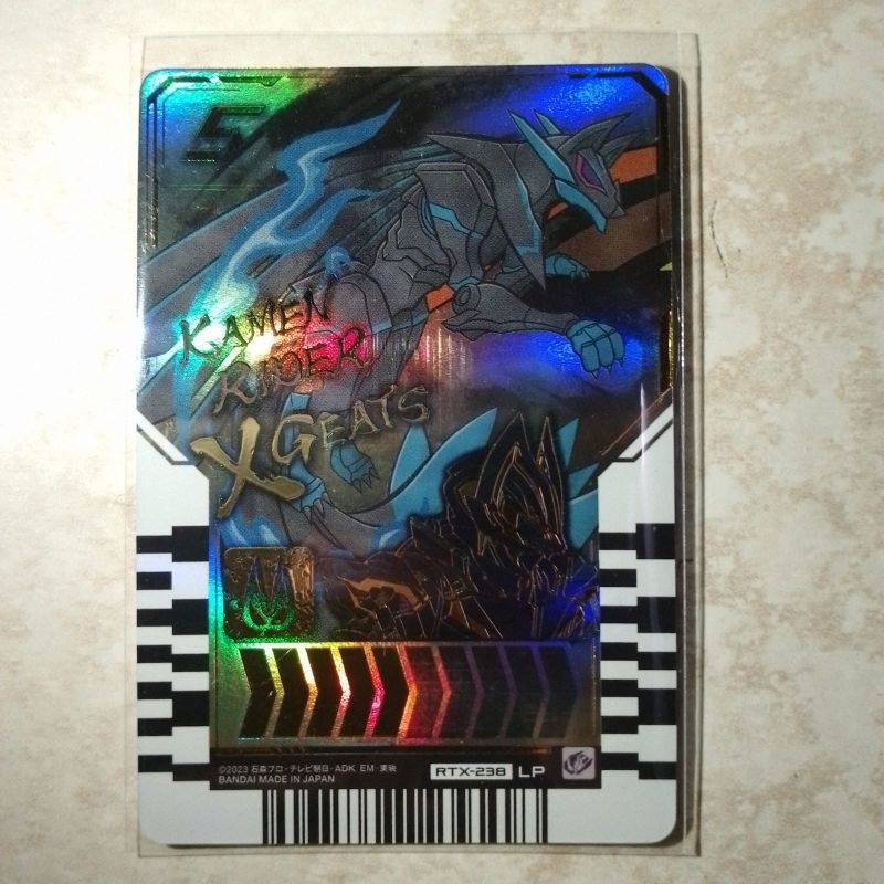 Jual KAMEN RIDER X GEATS LP - RTX-238 Phase EX02 - Ride Chemy Card ...
