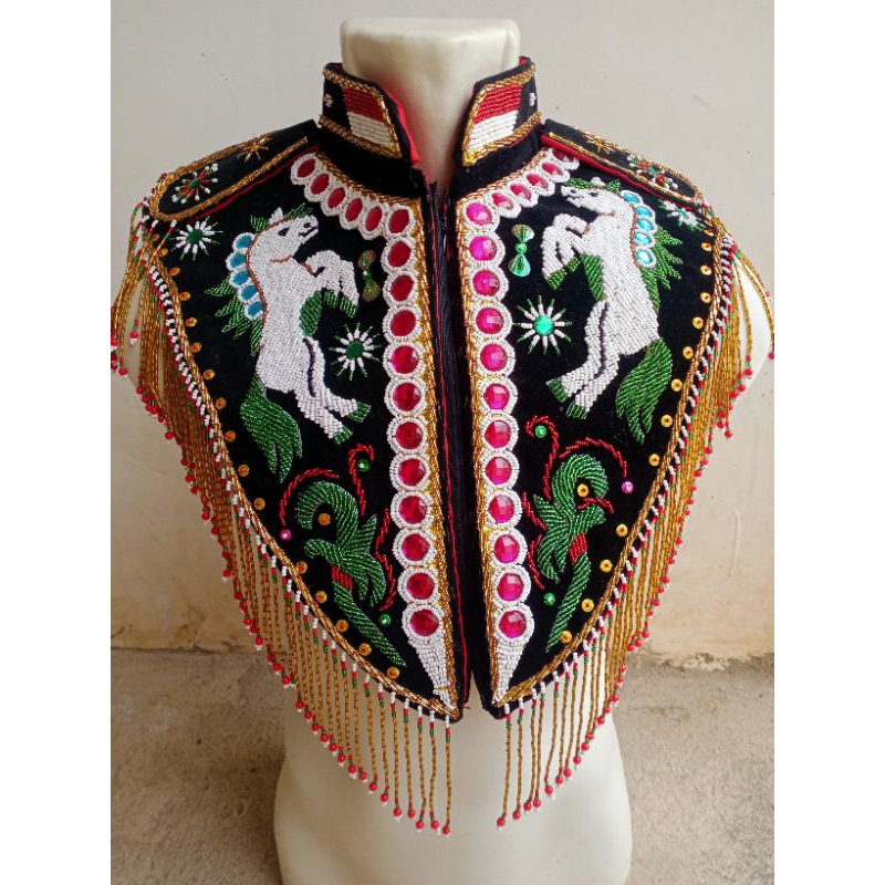 Jual Sempyok Motif Kuda / Rompi Jaranan dan Gombyok Ebeg / Toko Jaranan ...