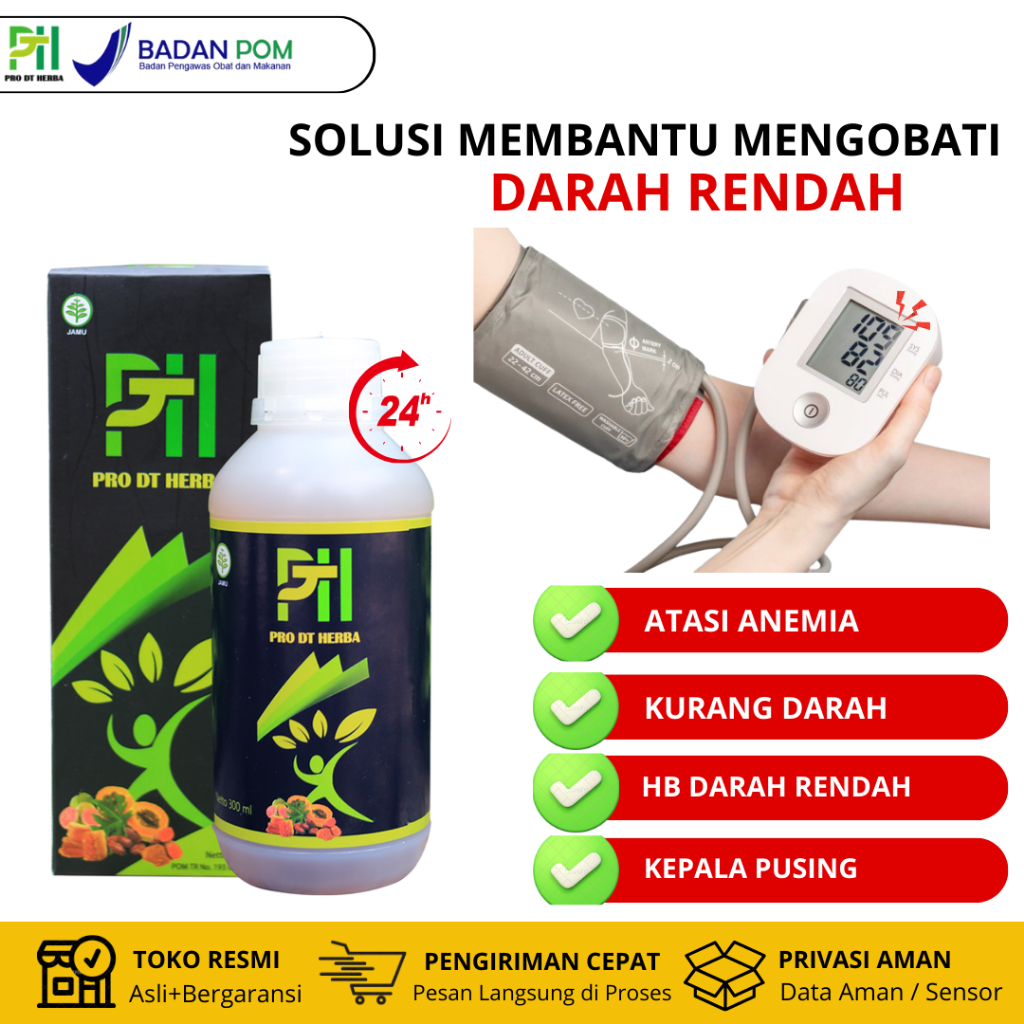 Jual Obat Anemia Penambah Tambah Hb Darah Suplemen Vitamin Paling Ampuh ...
