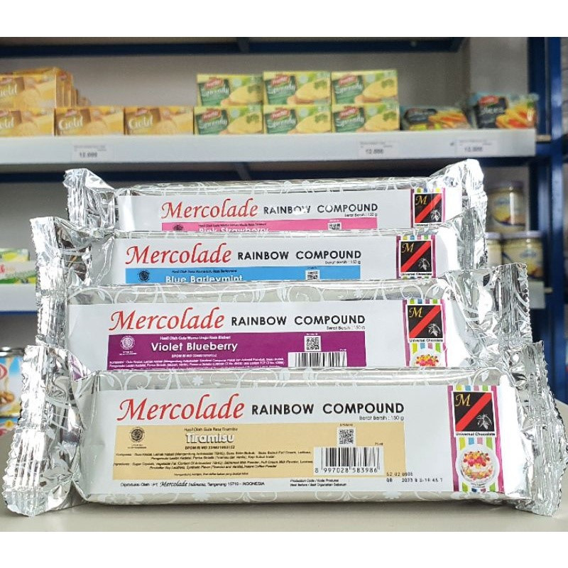 Jual MERCOLADE CHOCOLATE RAINBOW 150GR | Shopee Indonesia