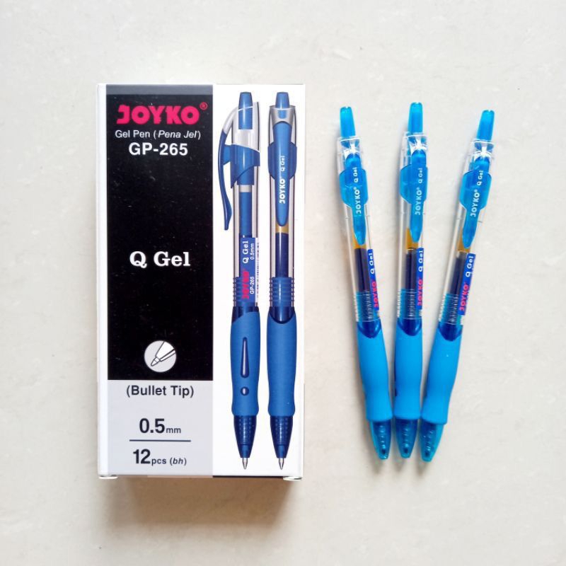 Jual Pena Pulpen Gel Pen ( Pena Gel) 0.5mm Cetek Joyko GP-265 | Shopee Indonesia