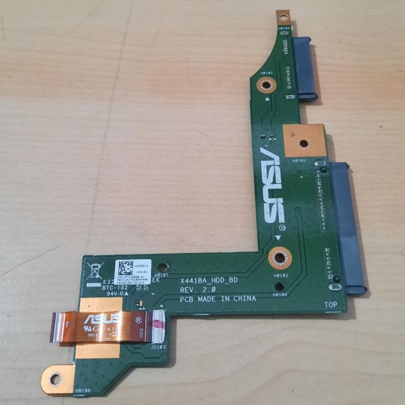 Jual Fleksibel HDD Board ASUS X441B X441U Normal Tested Seken Original ...