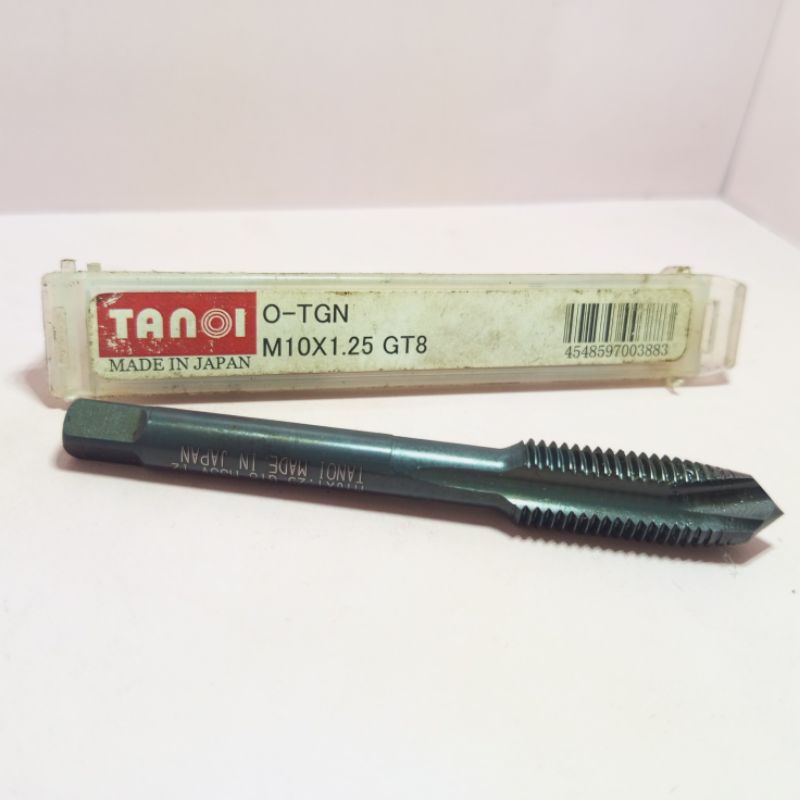 Jual tonai Japan tap m10x1.25 ulir otomotif taps mesin m10 x 1.25 baut 14 second bekas layak ...