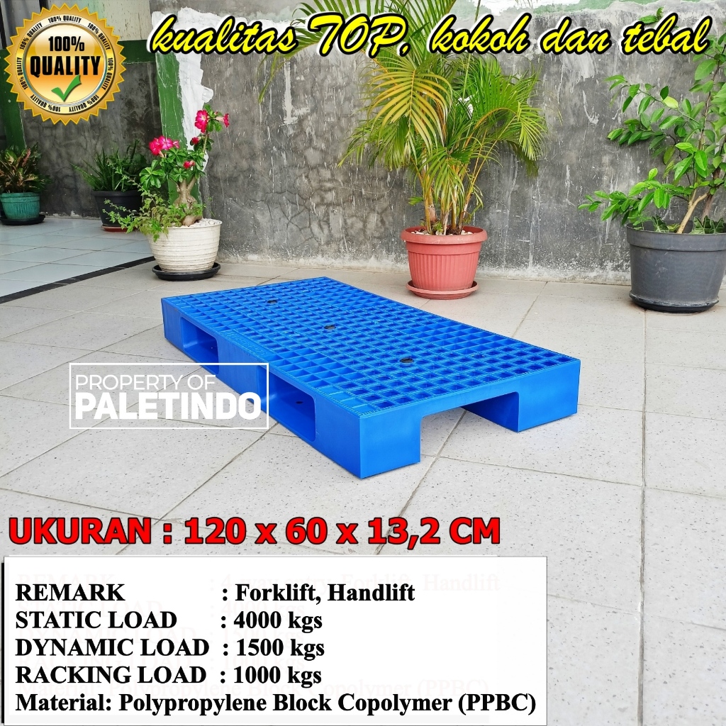 Jual Palet Plastik Berlubang 120 x 60 x 13,2 Cm - Kualitas TOP | Shopee ...