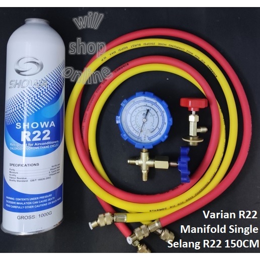 Jual PAKET ALAT PENGISIAN GAS PENDINGIN ISI PREON AC RUMAH R22 MURAH ...