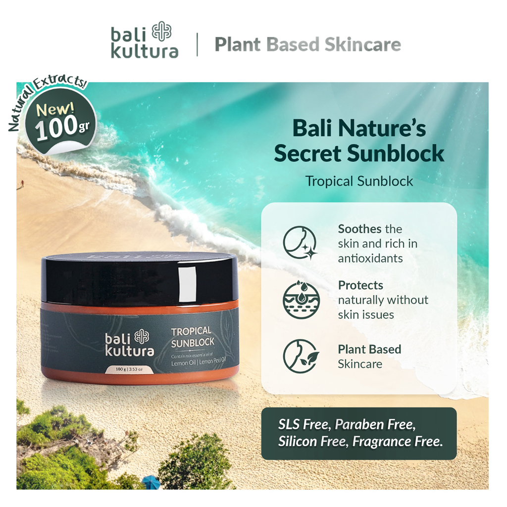 Jual Bali Kultura Daily Protection UVA & UVB - Tropical Sunblock ...