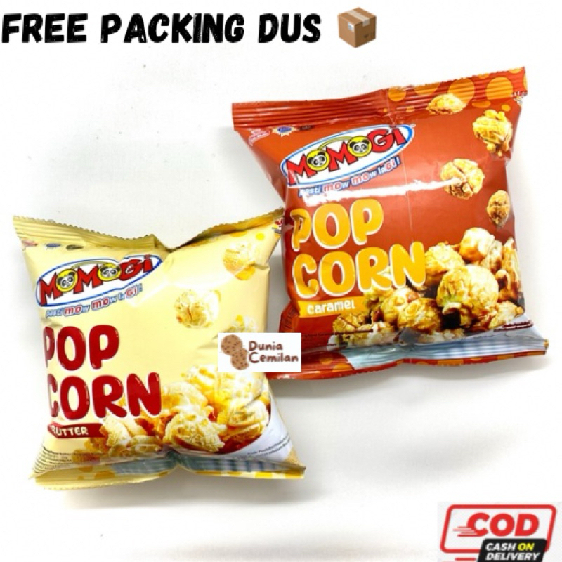 Jual [TERMURAH!] Momogi POPCORN bantal 20gr SATUAN - Popcorn Rasa ...