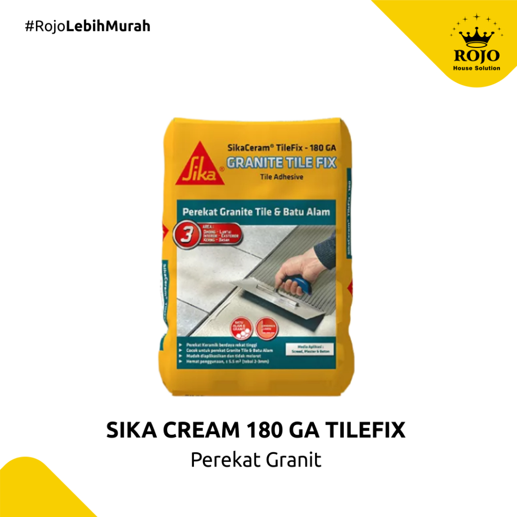 Jual SIKA Cream 180 GA TileFix | Shopee Indonesia
