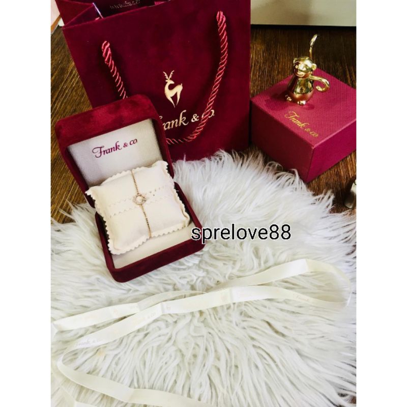 Jual full set paperbag & box GELANG FRANK N CO authentic terbaru ...