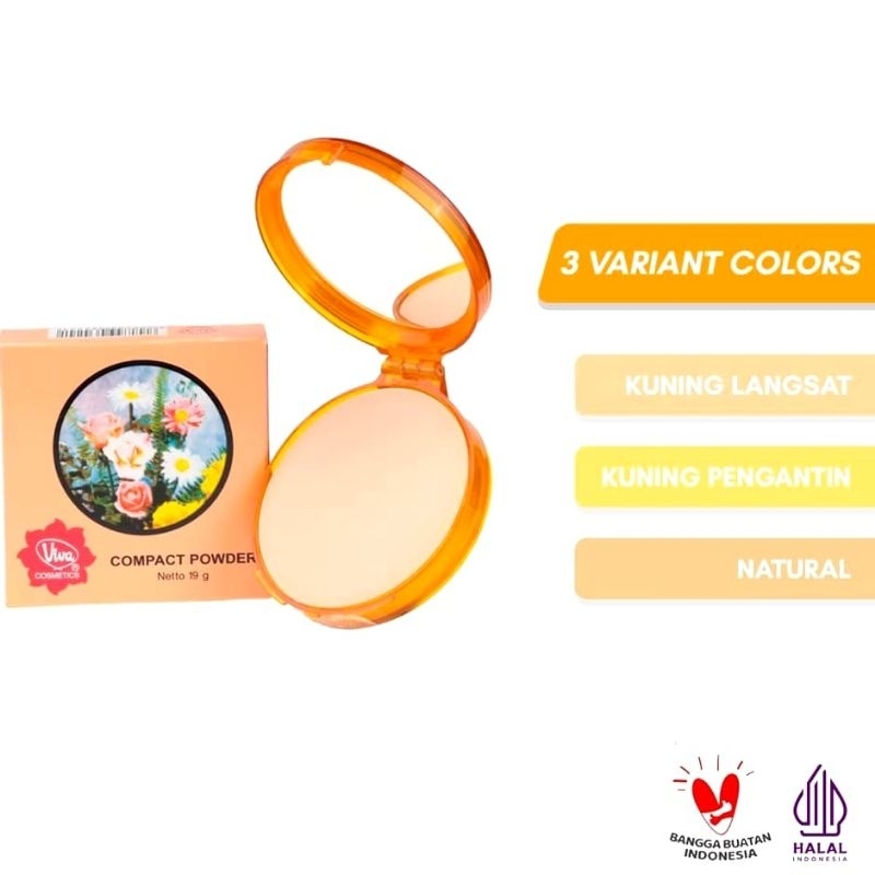 Jual Viva Compact Powder 19gr ~ ORIGINAL 100% | Shopee Indonesia