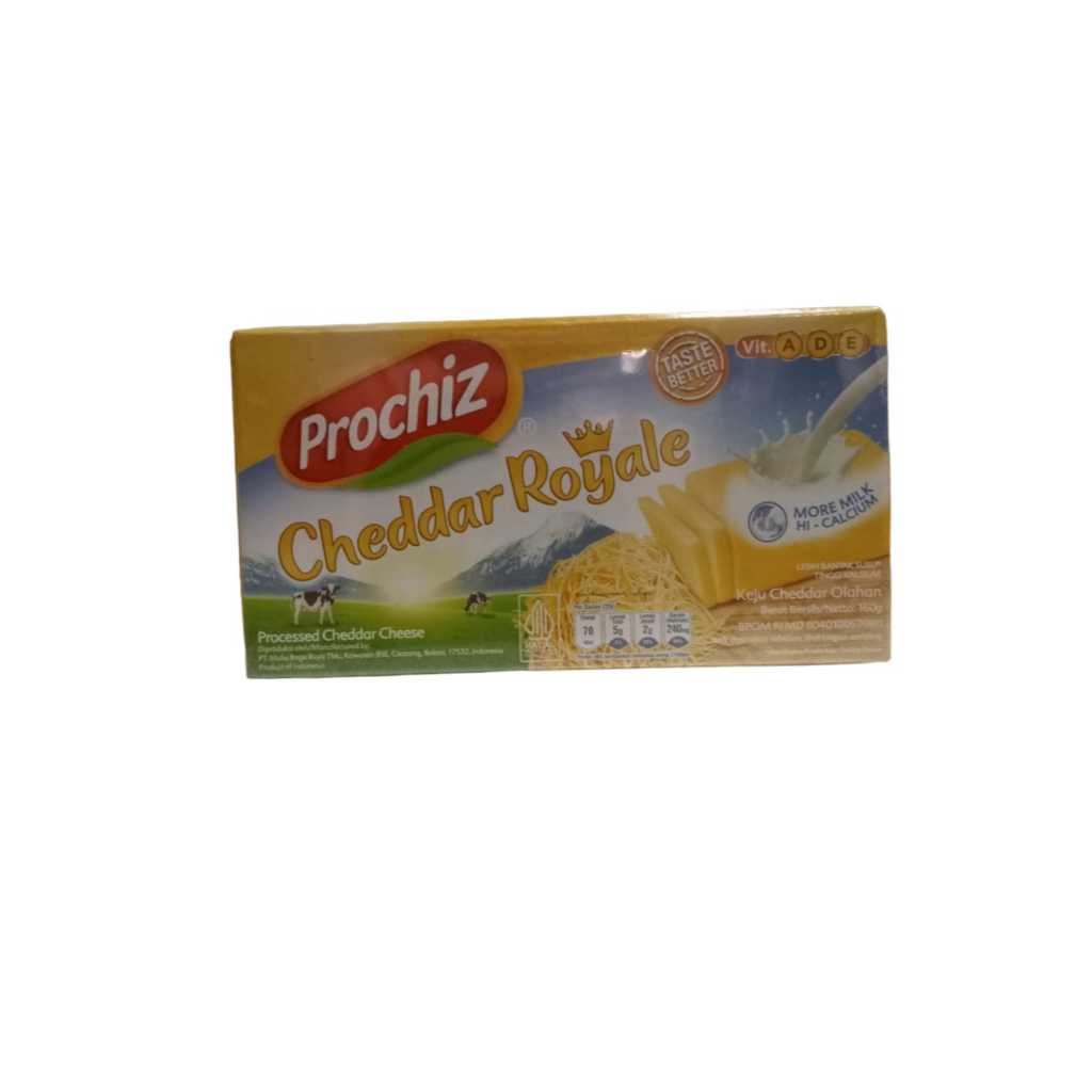 Jual PROCHIZ CHEDDAR ROYALE 160 G | Shopee Indonesia