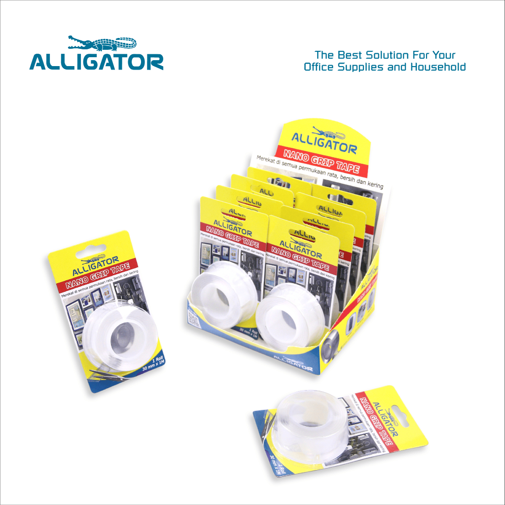 Jual Alligator Nano Tape Roll 3cmX1m | Shopee Indonesia
