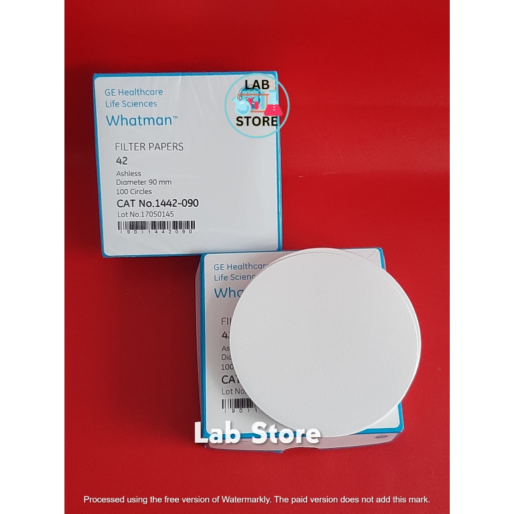 Jual Kertas Saring Whatman No 42 / Kertas Saring Laboratorium Diameter ...
