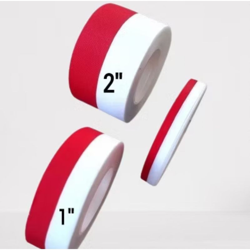 Jual Pita Satin MERAH PUTIH Ukuran 0,5 Inch dan 1 Inch / Pita Merah ...