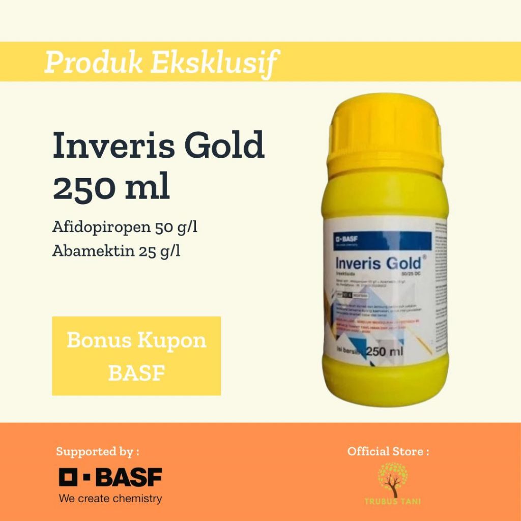 Jual Insektisida INVERIS GOLD 50/25 DC isi 250ml //BASF | Shopee Indonesia