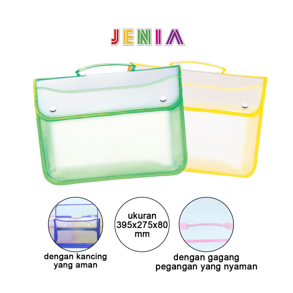 Jual Tas Kancing Polos Besar Jenia (3 pcs) | Shopee Indonesia