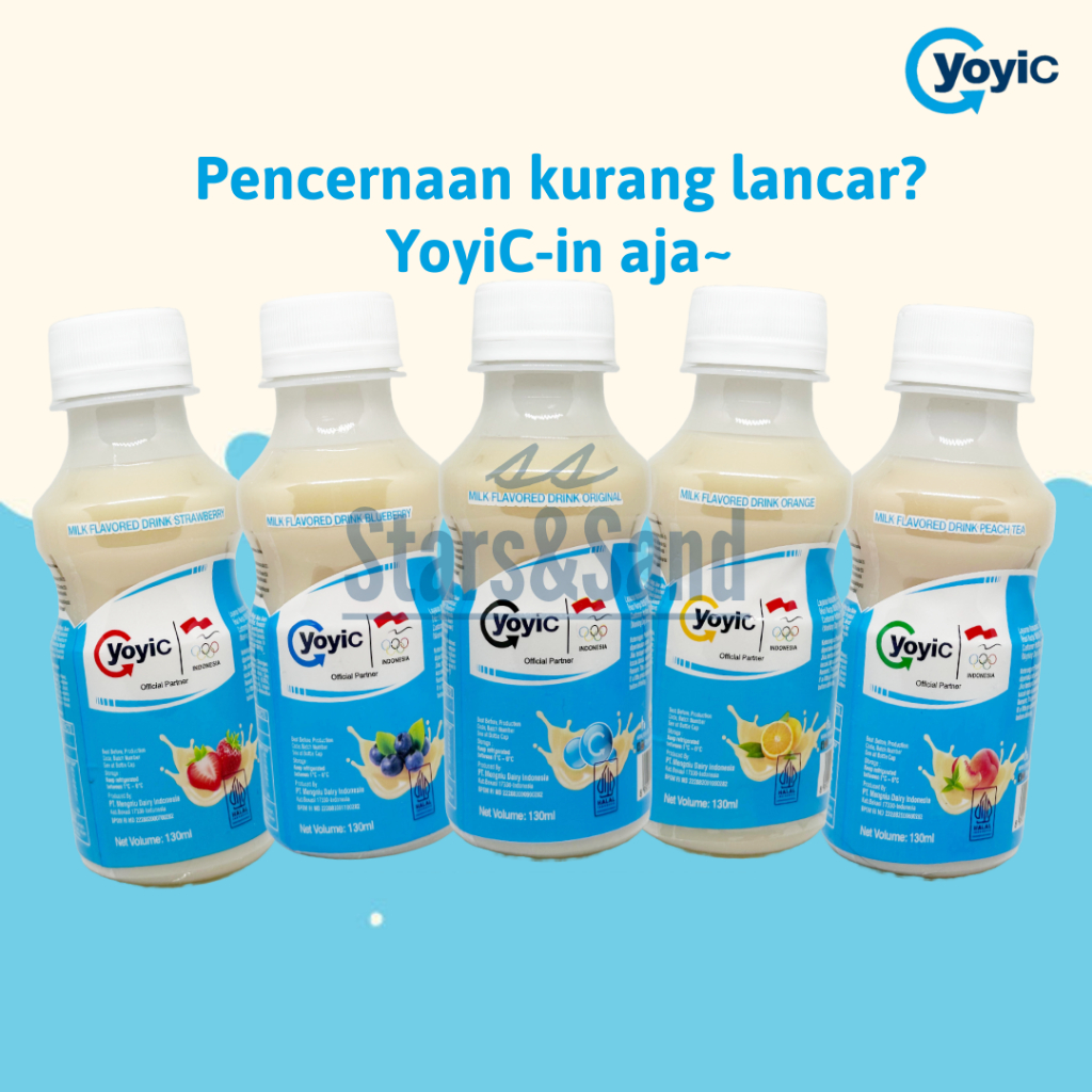 Jual YoyiC - Susu Probiotik - 1 Botol - Ukuran 130 ml / Botol | Shopee ...