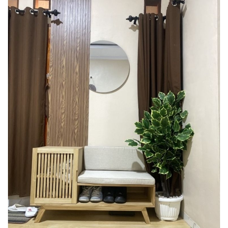 Jual rak penyimpanan sepatu+ busa costum shoe bench | Shopee Indonesia