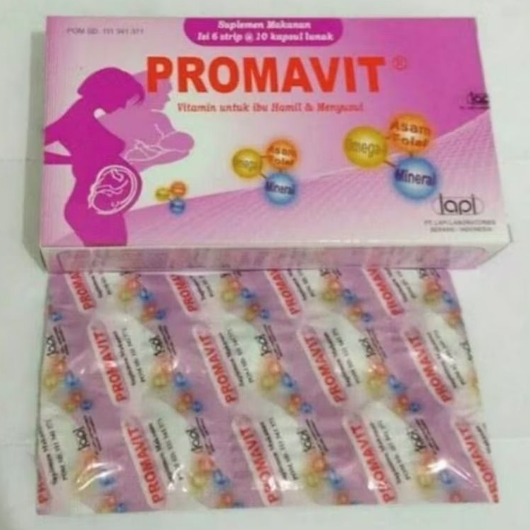 Jual PROMAVIT STRIP 10 KAPSUL | Shopee Indonesia