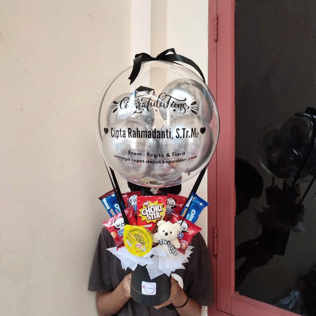 Jual Buket Balon Small Snack Kado Hadiah | Shopee Indonesia
