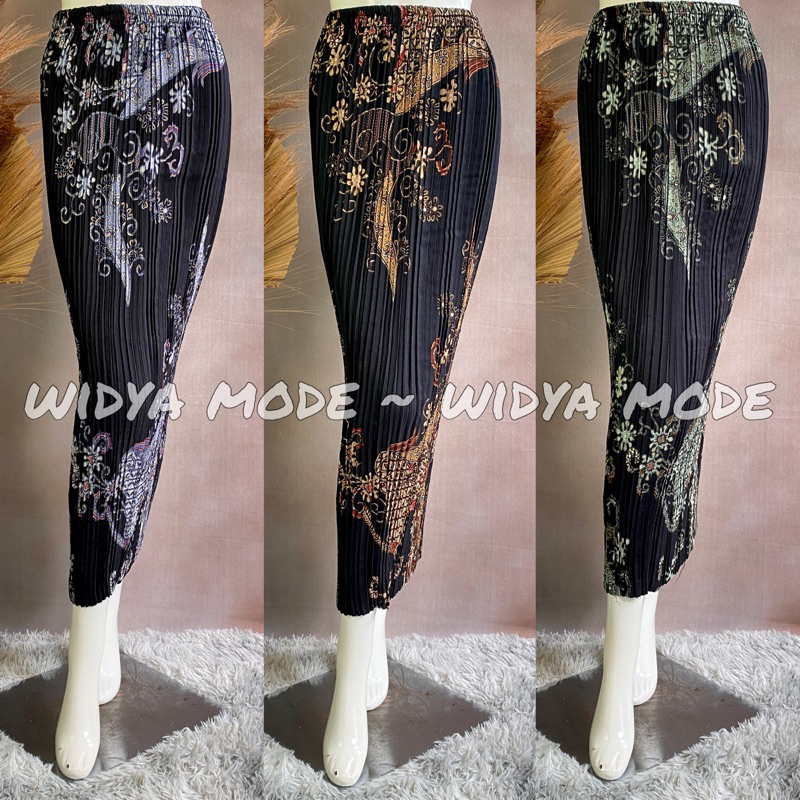 Jual Widya Mode - Batik Modern Rok Batik Plisket Kondangan Rok Plisket Bawahan Kebaya | Shopee ...