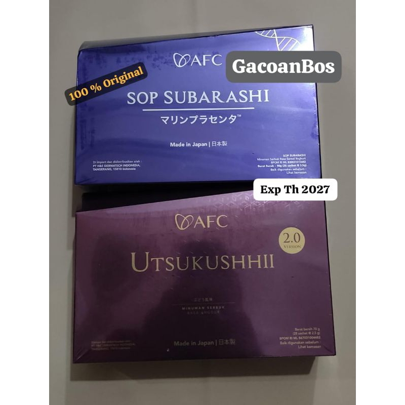 Jual SOP SUBARASHII UTSUKUSHII HIKARI ALL ORIGINAL AFC JAPAN EXP TH ...