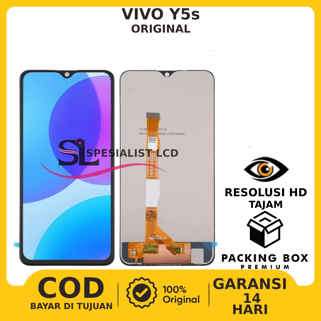 Jual LCD VIVO Y15s ORIGINAL FULLSET TOUCHSCREEN GARANSI | Shopee Indonesia