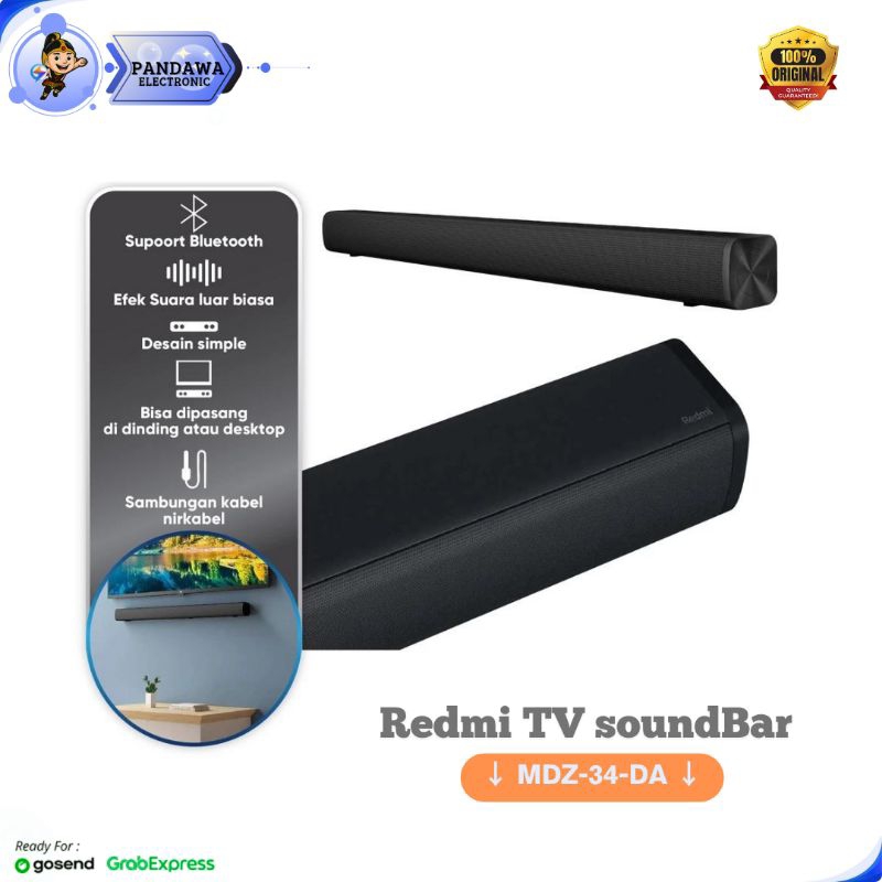 Jual Redmi TV SoundBar 4 Speaker Wireless Bluetooth Original | Shopee ...