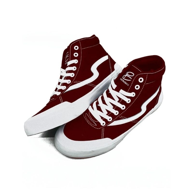 Jual PATROBAS IVAN HIGH Maroon ukuran 42 (sepatu tema 17 agustusan ...