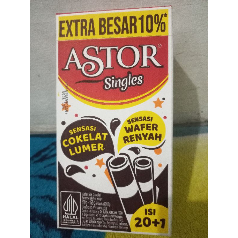 Jual Astor Wafer singles Coklat box 21pcs | Shopee Indonesia