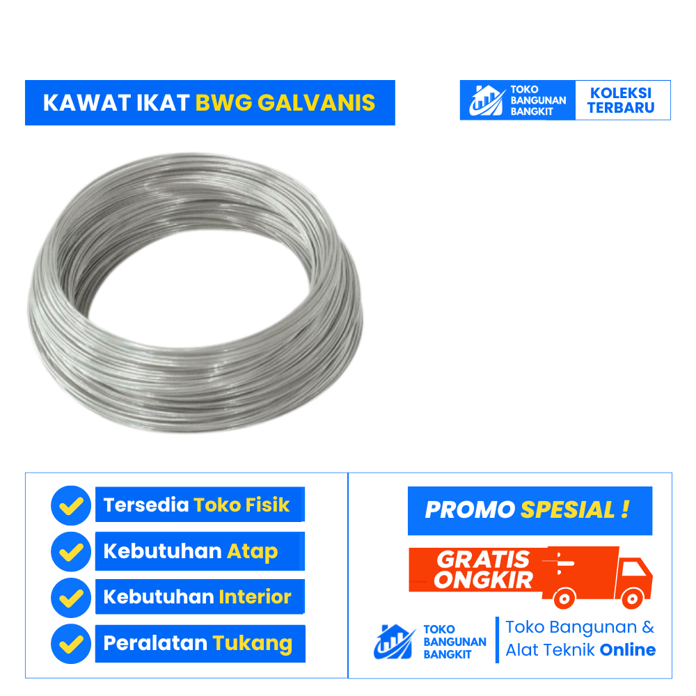 Jual KAWAT GALVANIS IKAT BWG SNI KAWAT PUTIH UNTUK IKAT PLAFON DAN BESI GALVALUM UKURAN LENGKAP ...