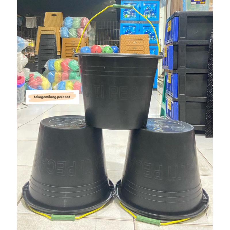 Jual EMBER KARET ANTI PECAH 22 TERMURAH!!! Ember Karet / Ember Anti ...