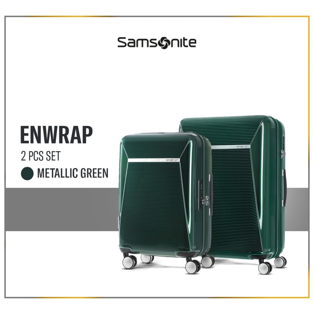 Jual Samsonite Koper Hardcase Enwrap 2Pcs Set (20,25Inch) - Metallic ...